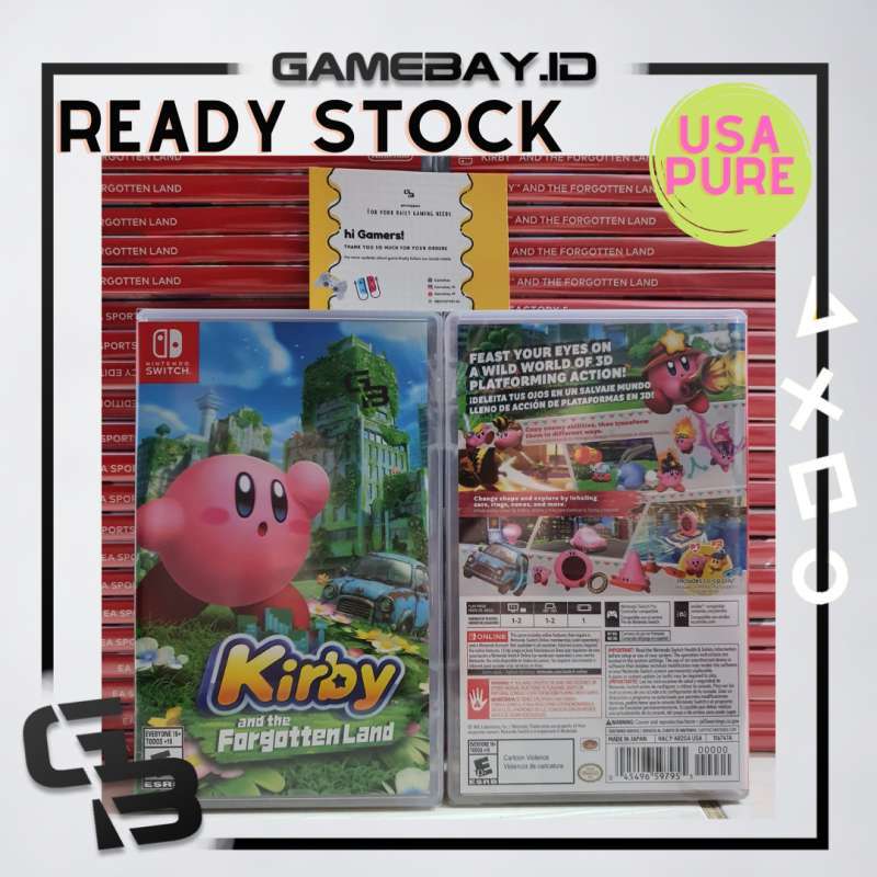 Promo Nintendo Switch Kirby And The Forgotten Land Diskon 13% di Seller ...