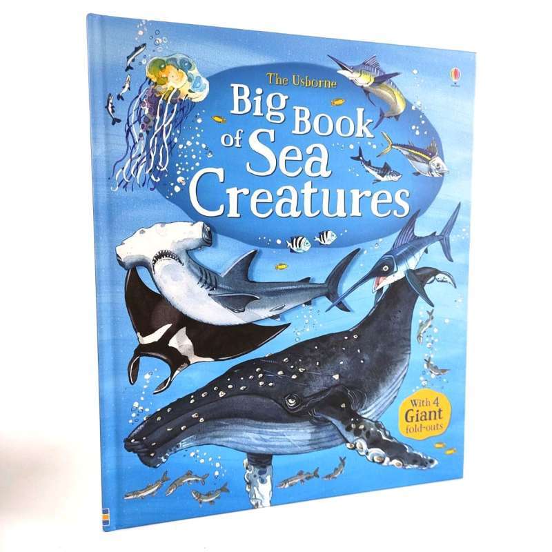Promo The Usborne Big book of Sea Creatures Diskon 8% di Seller ...