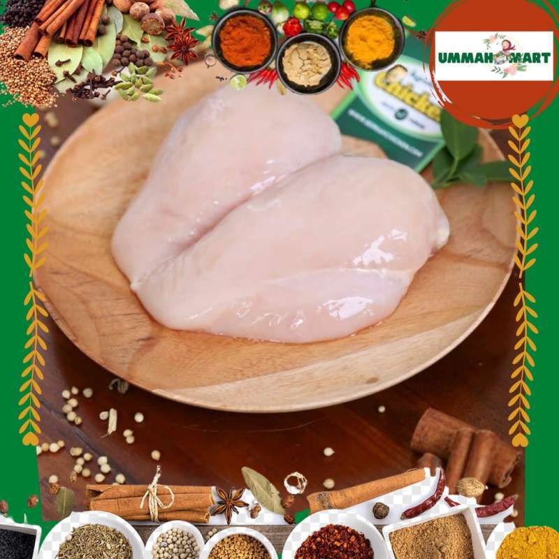 Jual Fillet Dada Organik Berkah Chicken 1 Kg (Frozen) di Seller Ummah ...
