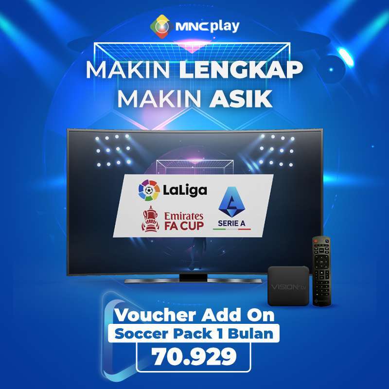 Jual MNC Play - Soccer Pack [1 Bulan] di Seller MNC PLAY VOUCHER ...