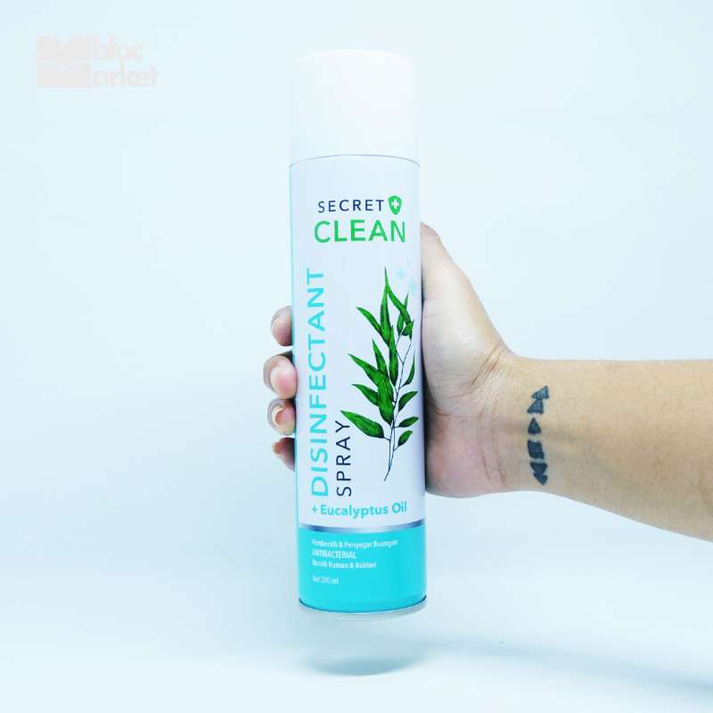 Jual Secret Clean Disinfectant Spray Plus Eucalyptus Oil Di Seller M ...