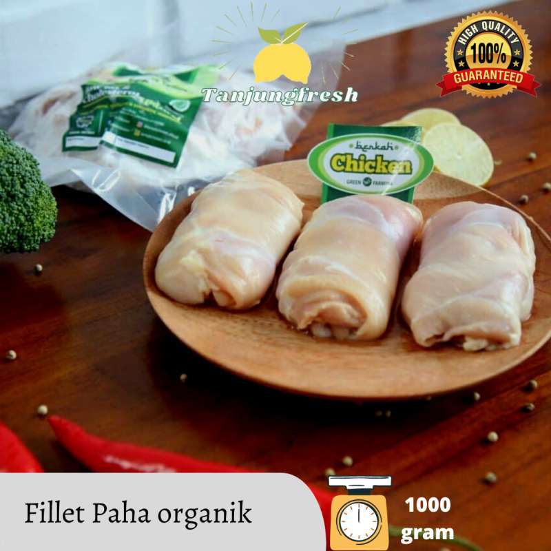 Jual Fillet Paha fresh Organik Berkah Chicken 1 Kg (Frozen) di Seller ...