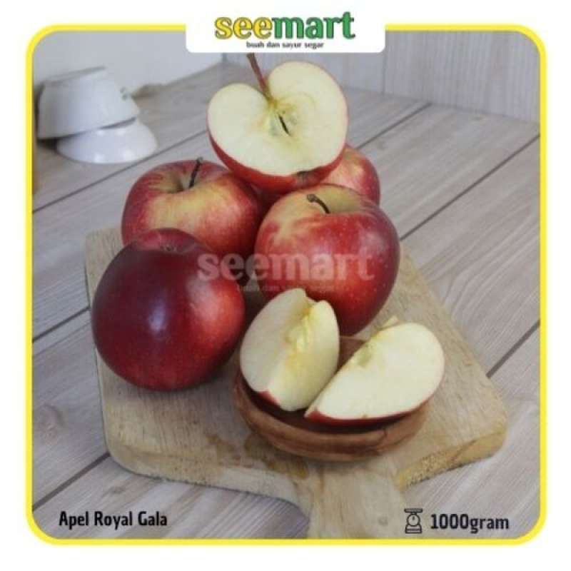 Jual Apel Royal Gala seemart 950-1050 Gram PREMIUM di Seller seemart ...