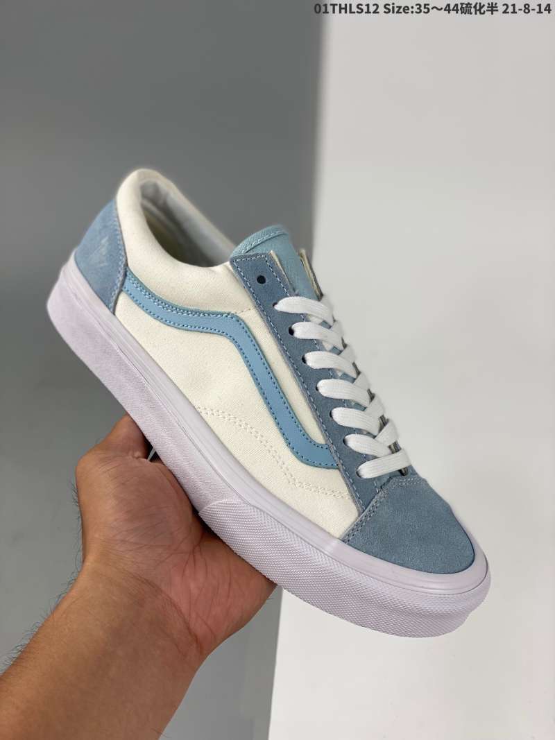 Jual VANS_ORI vault og old skool milk blue Vance 2021 advance style ...