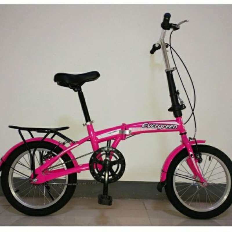Jual Sepeda Lipat 16 Inch Evergreen Single Speed Di Seller Kereta Retha ...