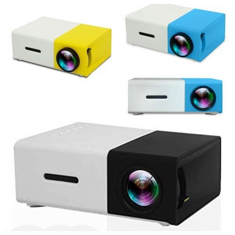 Promo Mini Proyektor LED YG300 / YG-300 / YG 300 LCD Portable Projector ...