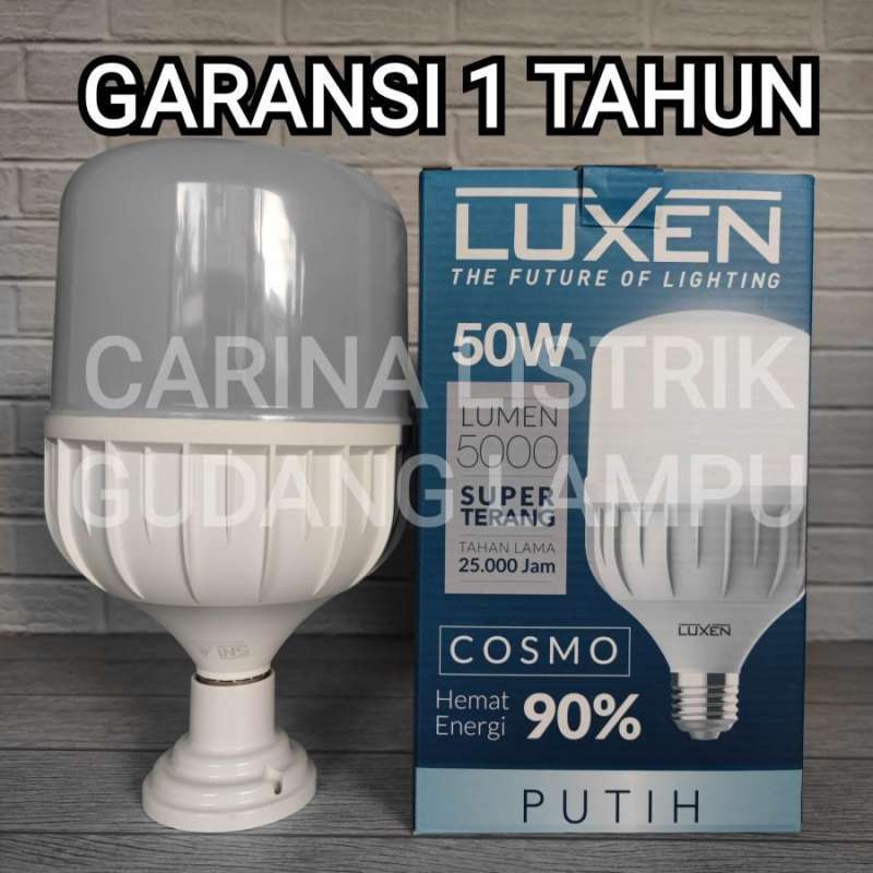 Jual Lampu Led Luxen 50 W 💯 Harga Murah & Kualitas Terbaik Februari 2025
