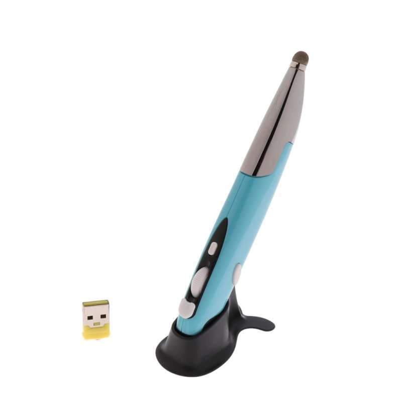 Jual 3-speed DPI Adjustable Optical Pen Mouse for Laptops PC-Blue di ...