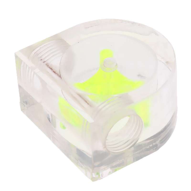 Jual Water Cooling Flow Meter Acrylic G1/4 Threaded Flow Indicator ...