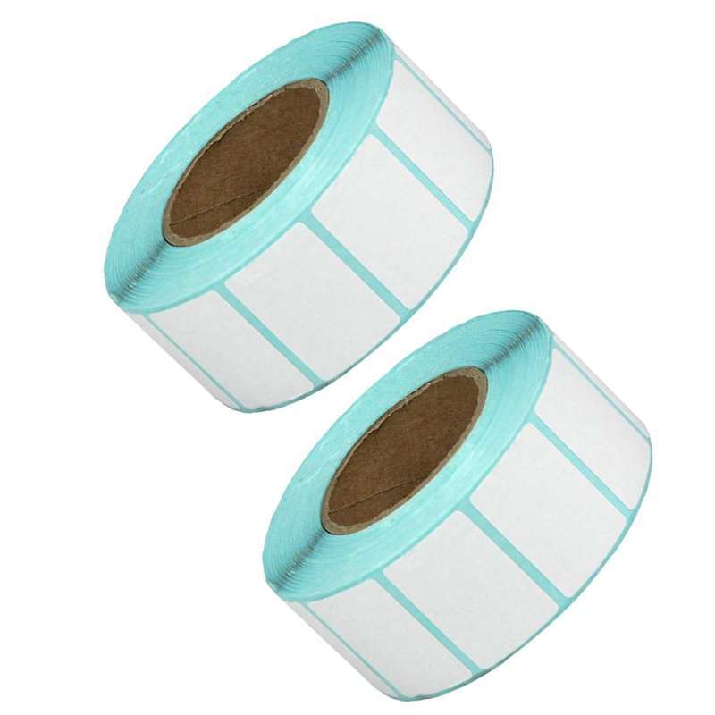 Jual Adhesive Sticker Label Sticker 30x20mm 1000pcs /roll Thermal Label ...