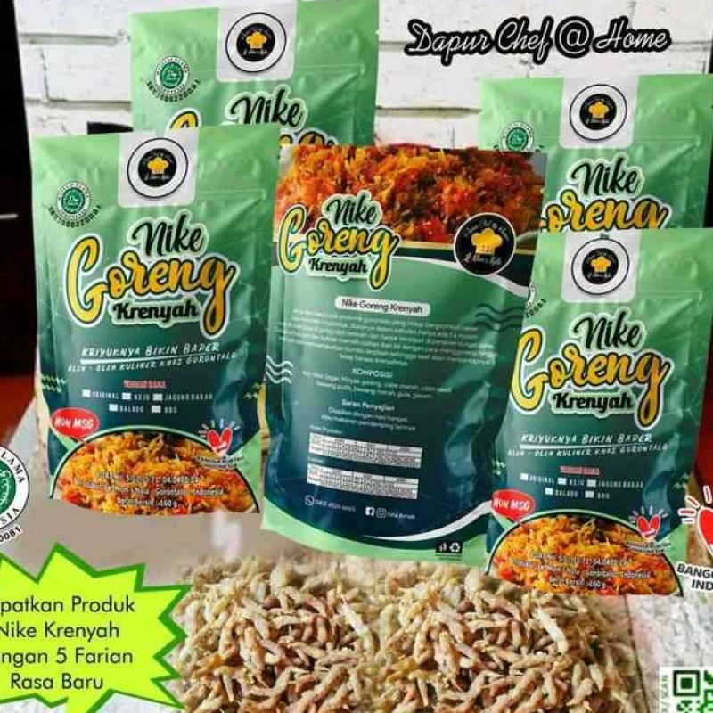 Jual Nike Goreng Krenyah di Seller Dapur Chef Gorontalo - Liluwo, Kota ...