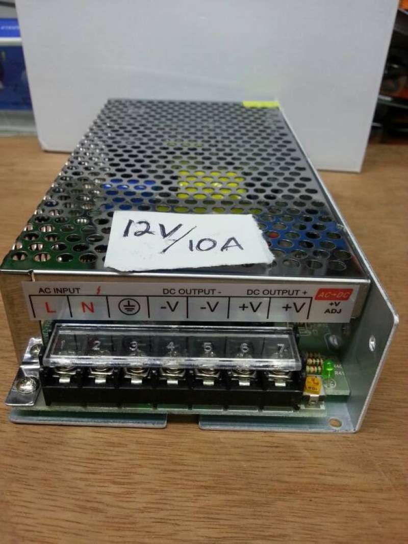 Promo Promo Power Supply 12V 10A Switching Adaptor 12V10A 12 Volt 10 ...