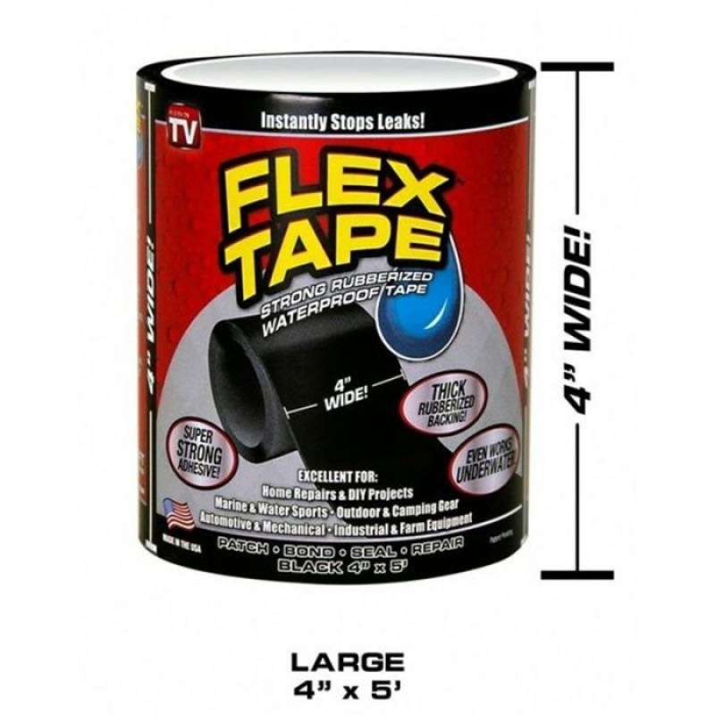 Jual Flex Tape Lakban Isolasi Ajaib Super Kuat Waterpoof Anti Bocor Atap Di Seller Dfanccie ...