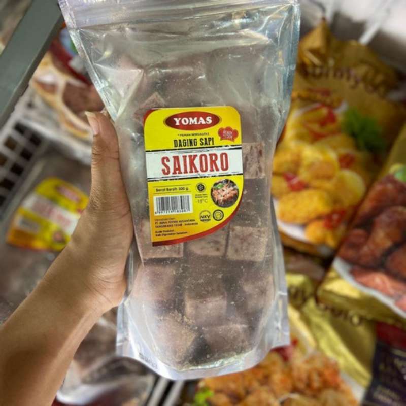Jual YOMAS SAIKORO/DAGING SAPI PILIHAN BERKUALITAS 500GR di Seller ...