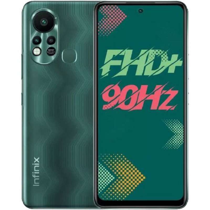 Jual Infinix Hot 11 S NFC Smartphone [4/64 GB] - Green Wave di Seller ...