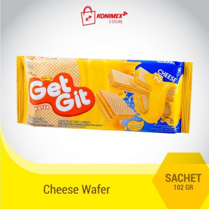 Jual Get Git Wafer Keju 102g Di Seller Konimex Official Store ...