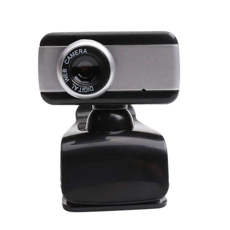 Promo Portable Web Cam Built-in Mic USB Clip Camera for PC Desktop ...