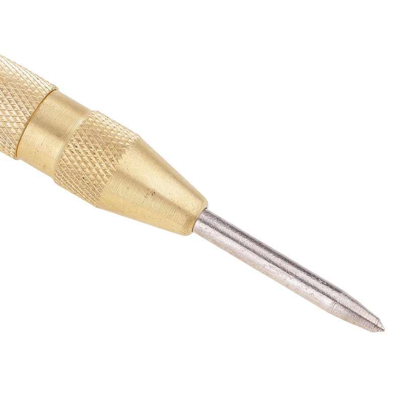 Jual Automatic Centre Punch Spring Loaded Impact Hardened Steel Body Di ...