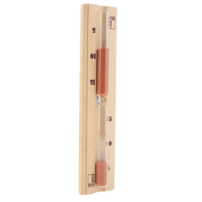 Jual 15 Mins Sauna Timer, Sauna Room Sand Clock Wooden Hourglass, Time ...