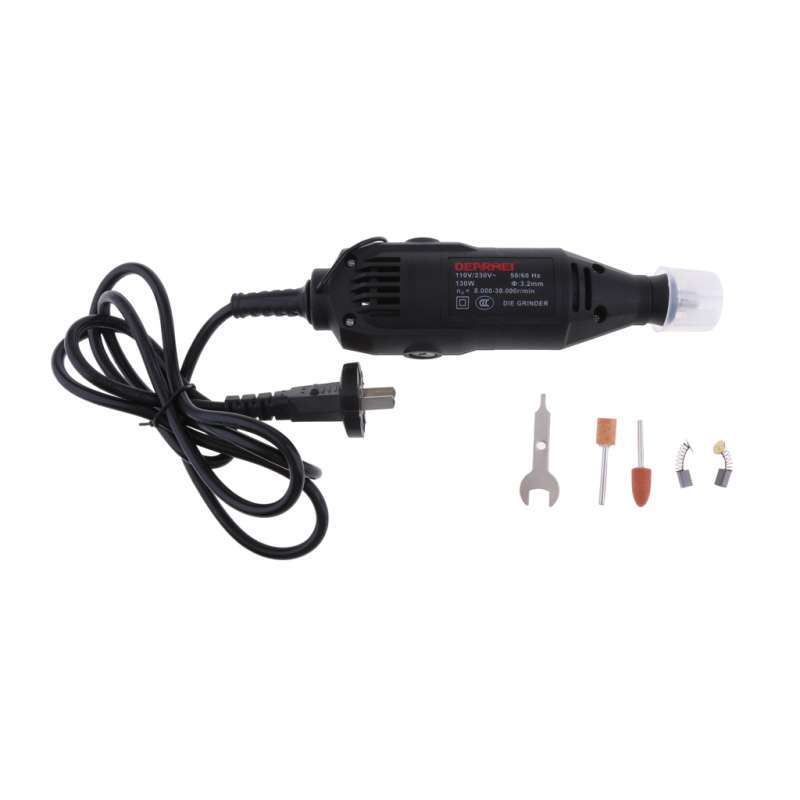 Jual 130W Mini Electric Rotary DIY Grinder Kit Variable Speed for ...