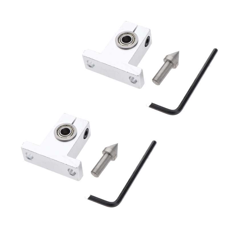 Jual 2 x Rotating Lathe Tailstock,Thimble Drill Bit,Wrench for Mini ...