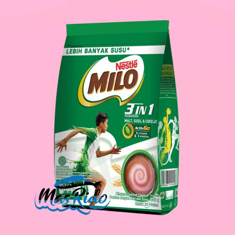 Jual Ikan Asin Mas Rido Milo Sachet 3in1 Milo Bubuk Coklat Milo Susu ...