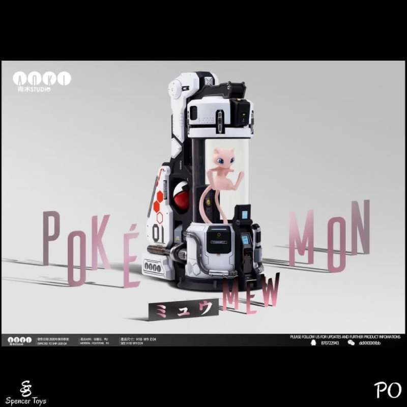 Jual Dp Po Resin Statue Mega Mewtwo & Mew By Aoki (pre-order ...