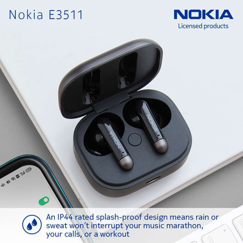 Promo Nokia E3511 Anc True Wireless Earphones Tws Low Latency Hd - White Diskon 75% Di Seller ...