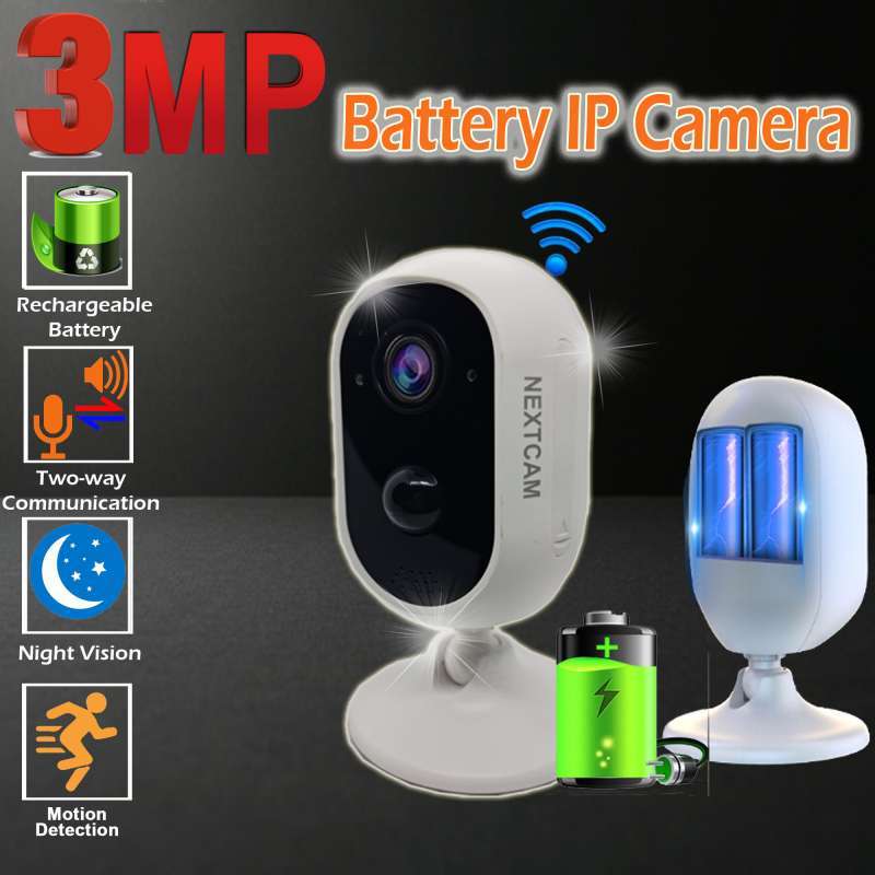 Promo Smart IPKamera CCTV battery Portable Kamera cctv Baterai Tanpa ...