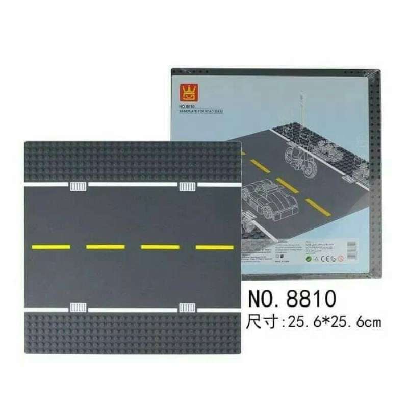 Jual Base Plate Baseplate Tatakan Lego Jalan Lurus Wange 8810 Di Seller ...