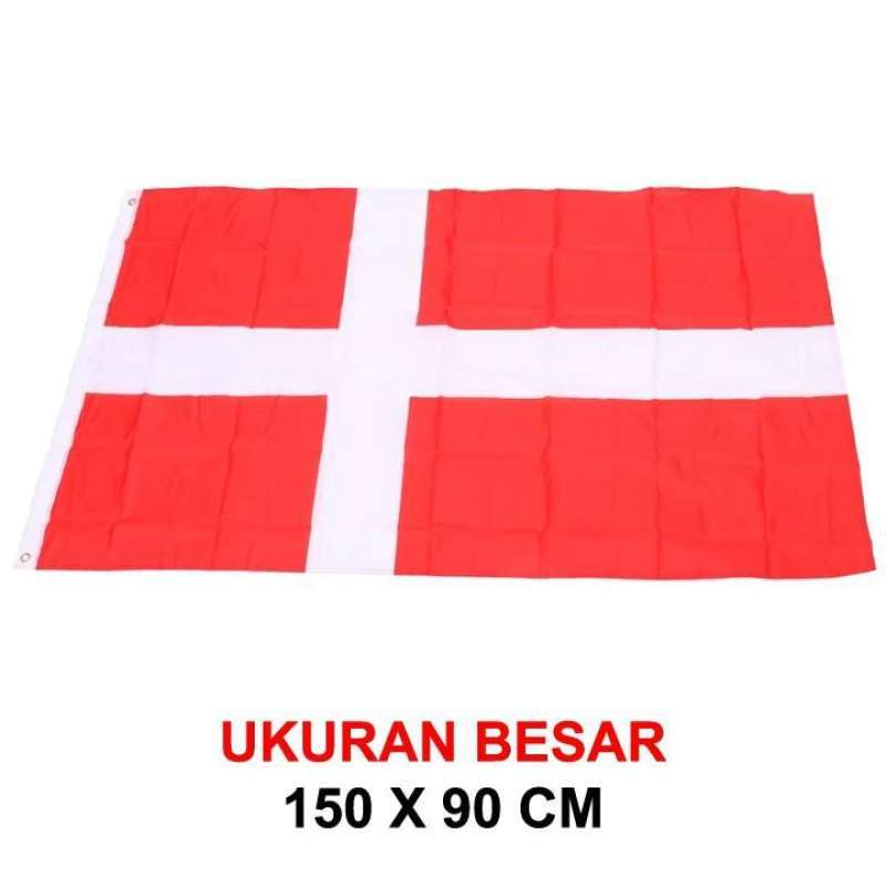 Jual bendera negara Denmark / Dannebrog - Besar di Seller Mummy Shoppe ...