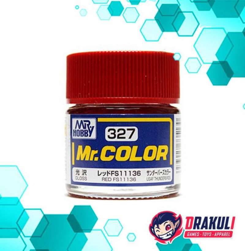 Jual Mr. Hobby Mr. Color Model Kit Paint - Red FS11136 C327 di Seller ...