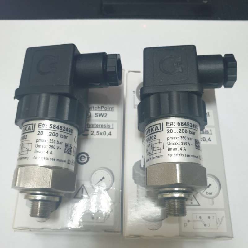 Jual Mechanical Pressure switch Wika PSM02 with Certificate Ready stock ...
