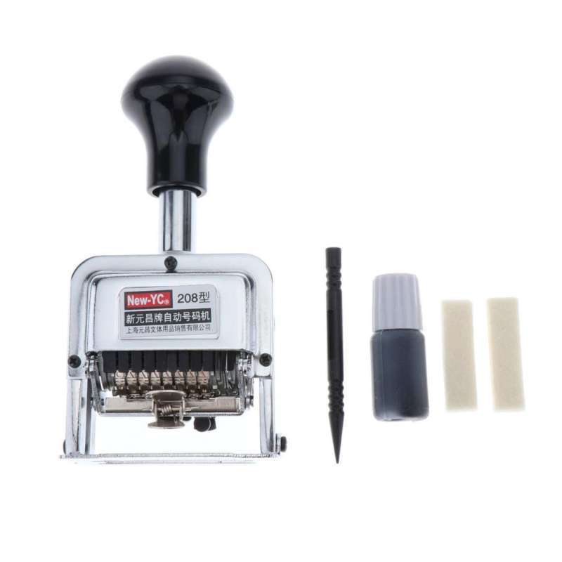 Jual Steel 8-Position Automatic Numbering Machine Roller Digital ...