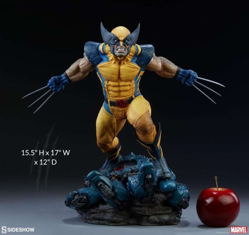 Jual Statue Sideshow Collectibles 1/4 Wolverine Premium Format Di ...