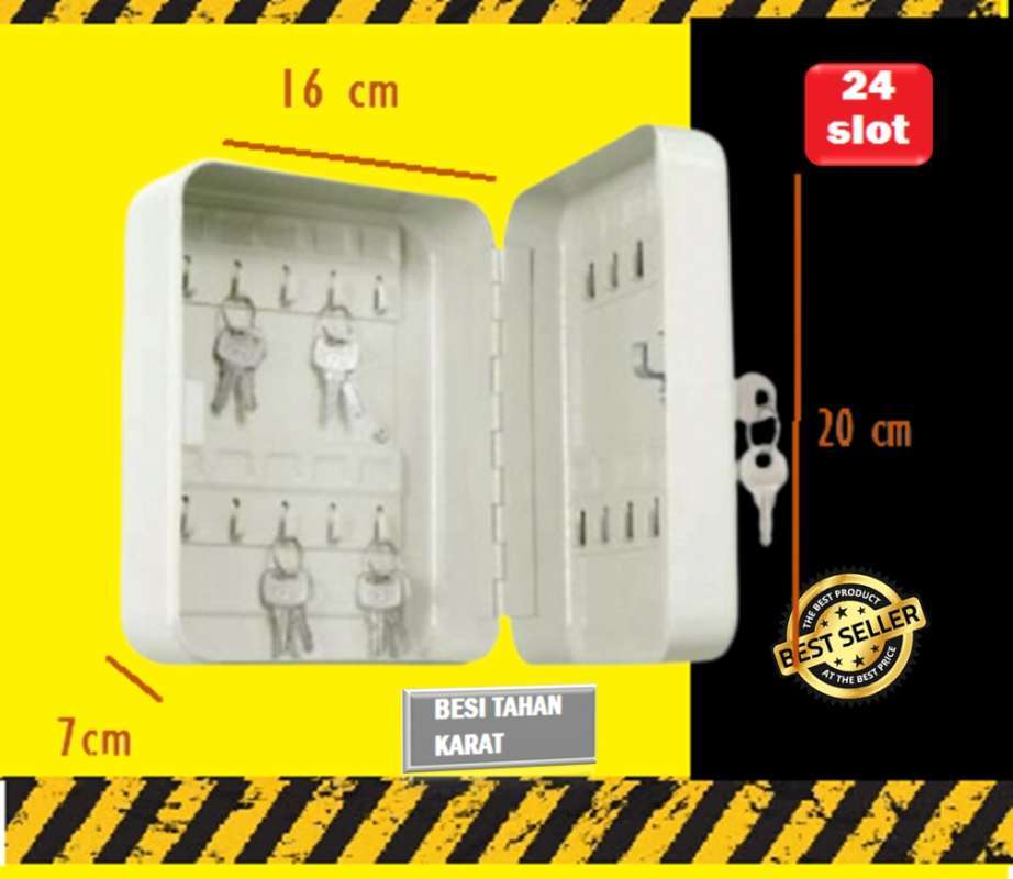 Jual KEYBOX KOTAK KUNCI BESI DINDING KEY BOX CABINET KOTAK GANTUNGAN ...