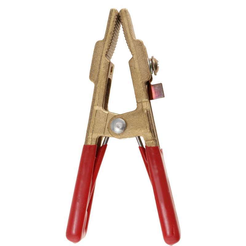 Promo 300A Spring Loaded Earth Clamp for Welding Machines Brass Diskon ...