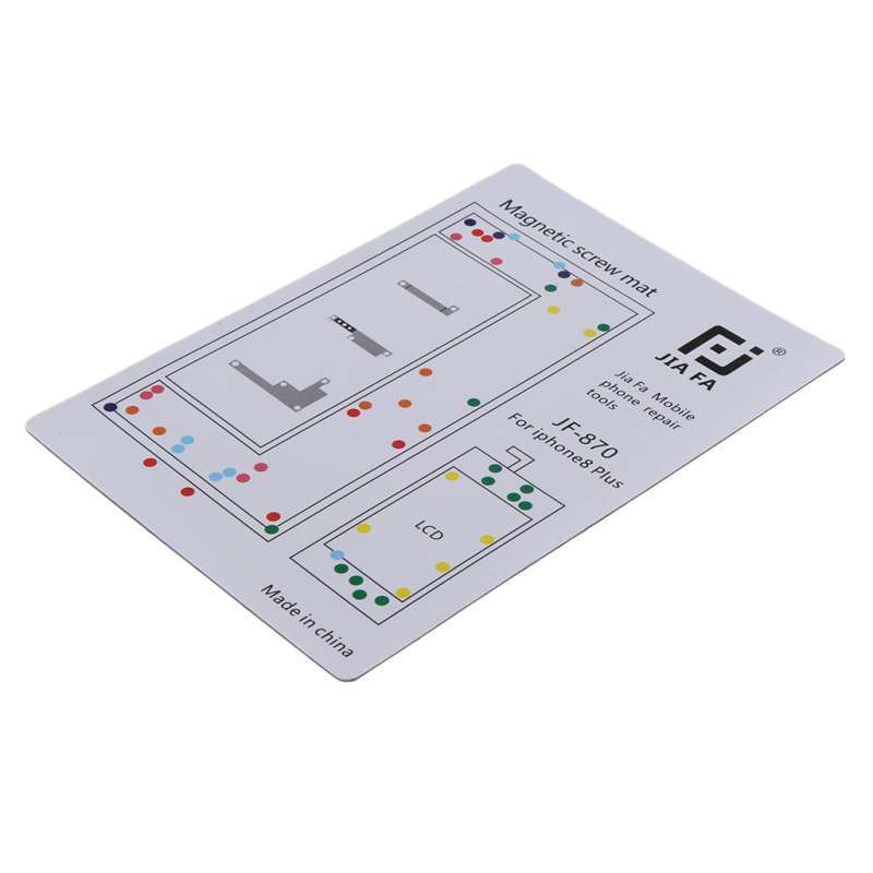 Jual Professional Repair Guide Mat Magnetic Screw Chart Repair Tool for ...