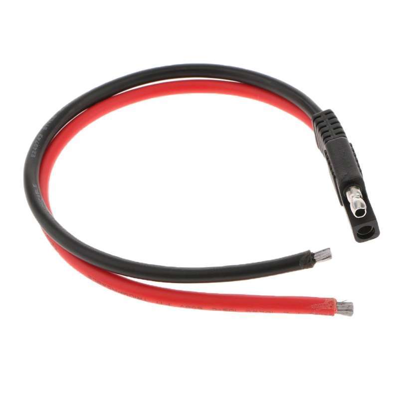 Jual 10awg Hot Solar Panel Battery Sae Plug Extension Lines Connector ...