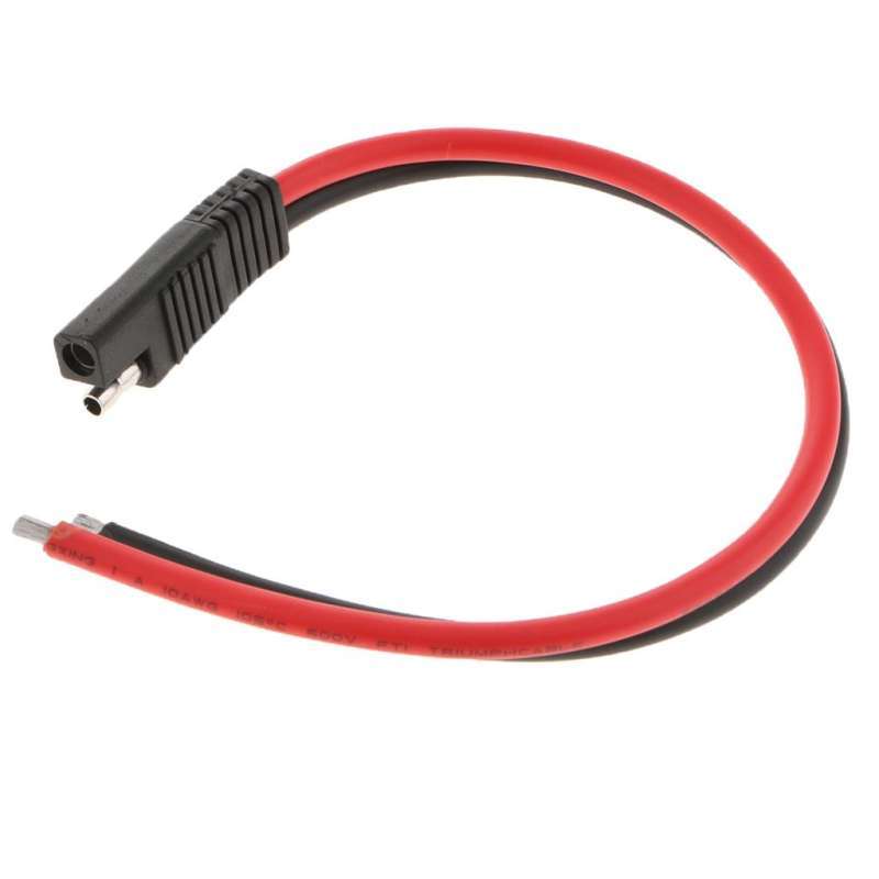 Jual 10awg Hot Solar Panel Battery Sae Plug Extension Lines Connector ...