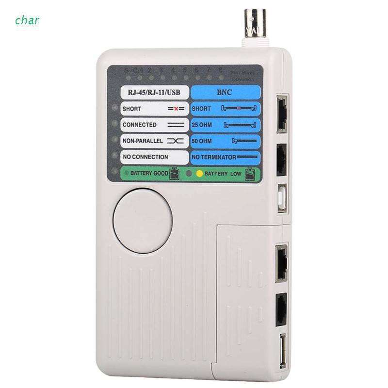 Jual Char Alat Tester Kabel Jaringan Lan Rj11 Rj45 Usb Bnc 4 In 1 Untuk ...