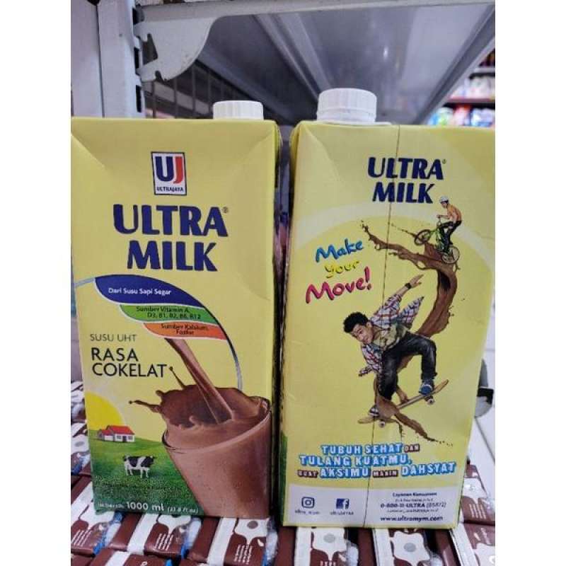 Jual ULTRA MILK SUSU UHT RASA COKLAT 1000ml di Seller Toko OKS - Pondok ...
