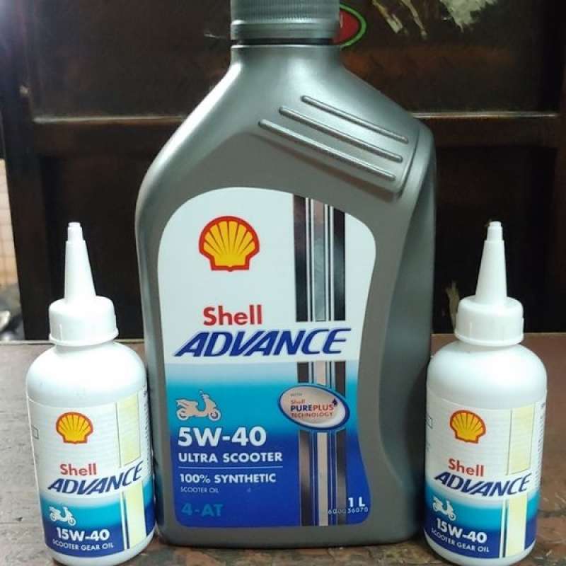 Promo Paket Oli Shell Matic Ultra Dan Oli Gardan Shell Nmax Aerox Xmax ...