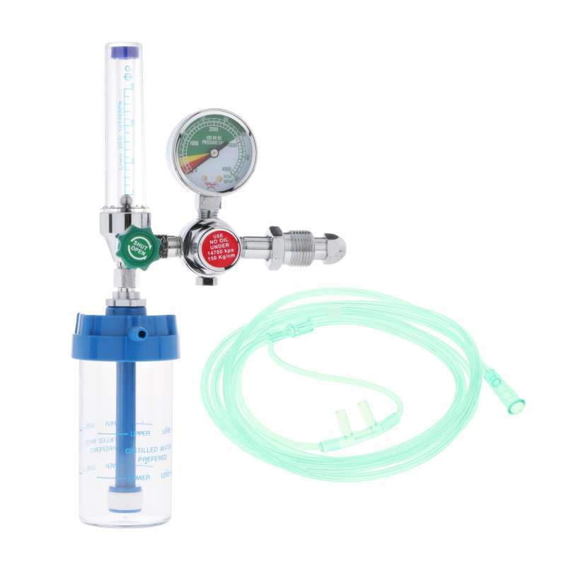 Jual Oxygen Inhaler Flowmeter With Control Valve Regulator ...