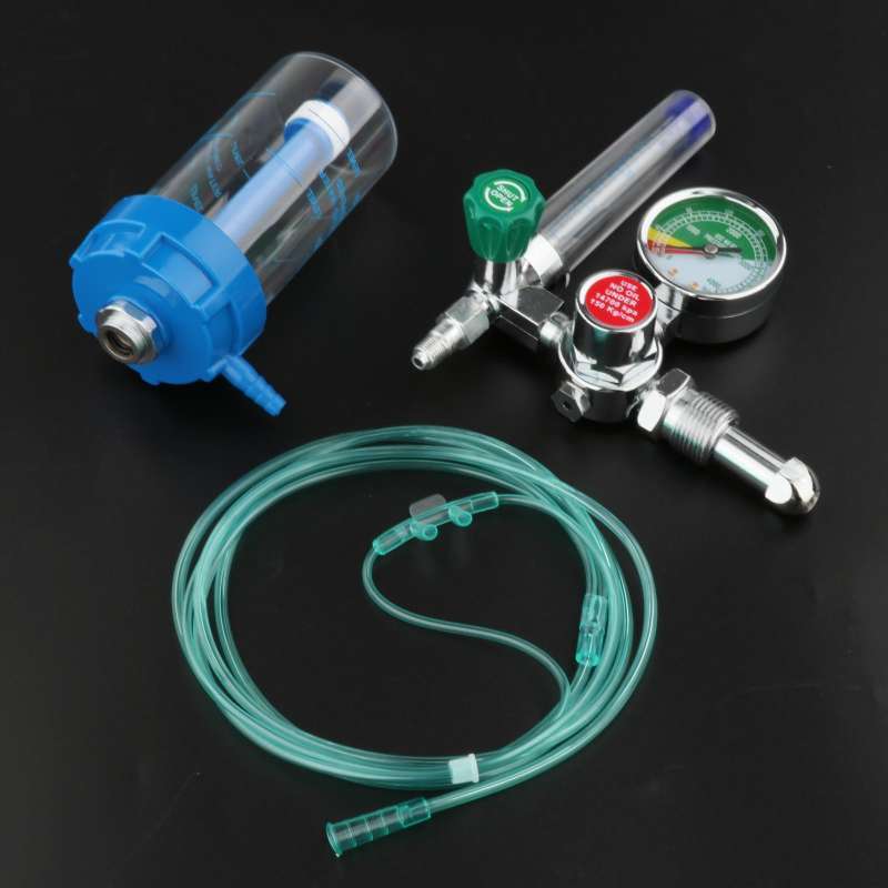 Jual Oxygen Inhaler Flowmeter With Control Valve Regulator ...