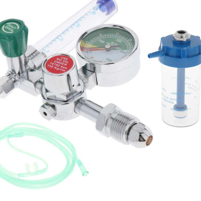 Jual Oxygen Inhaler Flowmeter With Control Valve Regulator ...