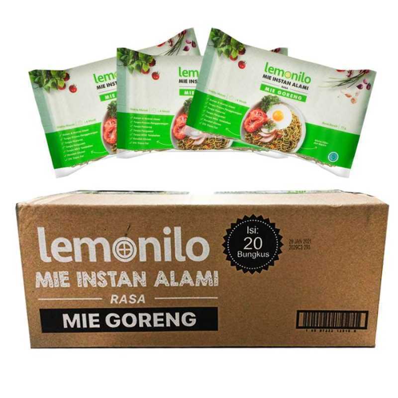 Promo Lemonilo Mi Instan Alami Rasa Mi Goreng [1 Dus | 20 Bungkus ...