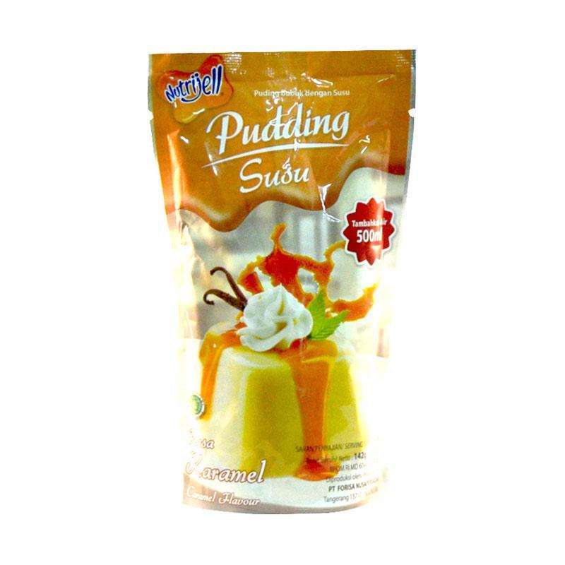Jual Nutrijell Rasa Susu Karamel Pudding [142 g] di Seller TOKO ARKAN ...