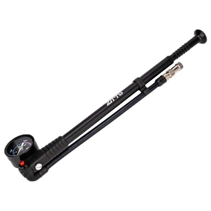 Promo Compact Bike Fork Shock Pump for MTB Fork & Rear Suspension ...