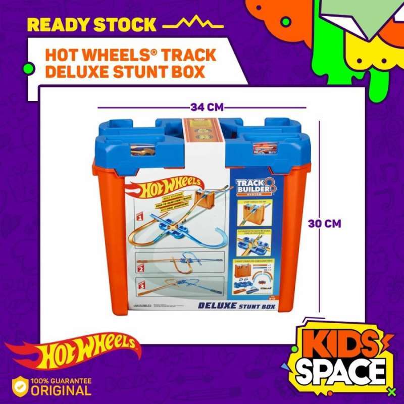 Jual Hot Wheels Deluxe Stunt Box Set di Seller Kids Space Toys Store ...